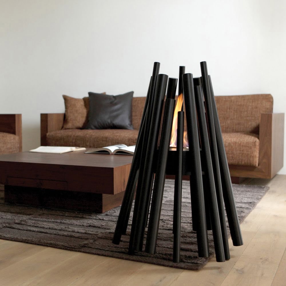 Indoor Fire Pits – Chama Design - Fireplaces · Heating